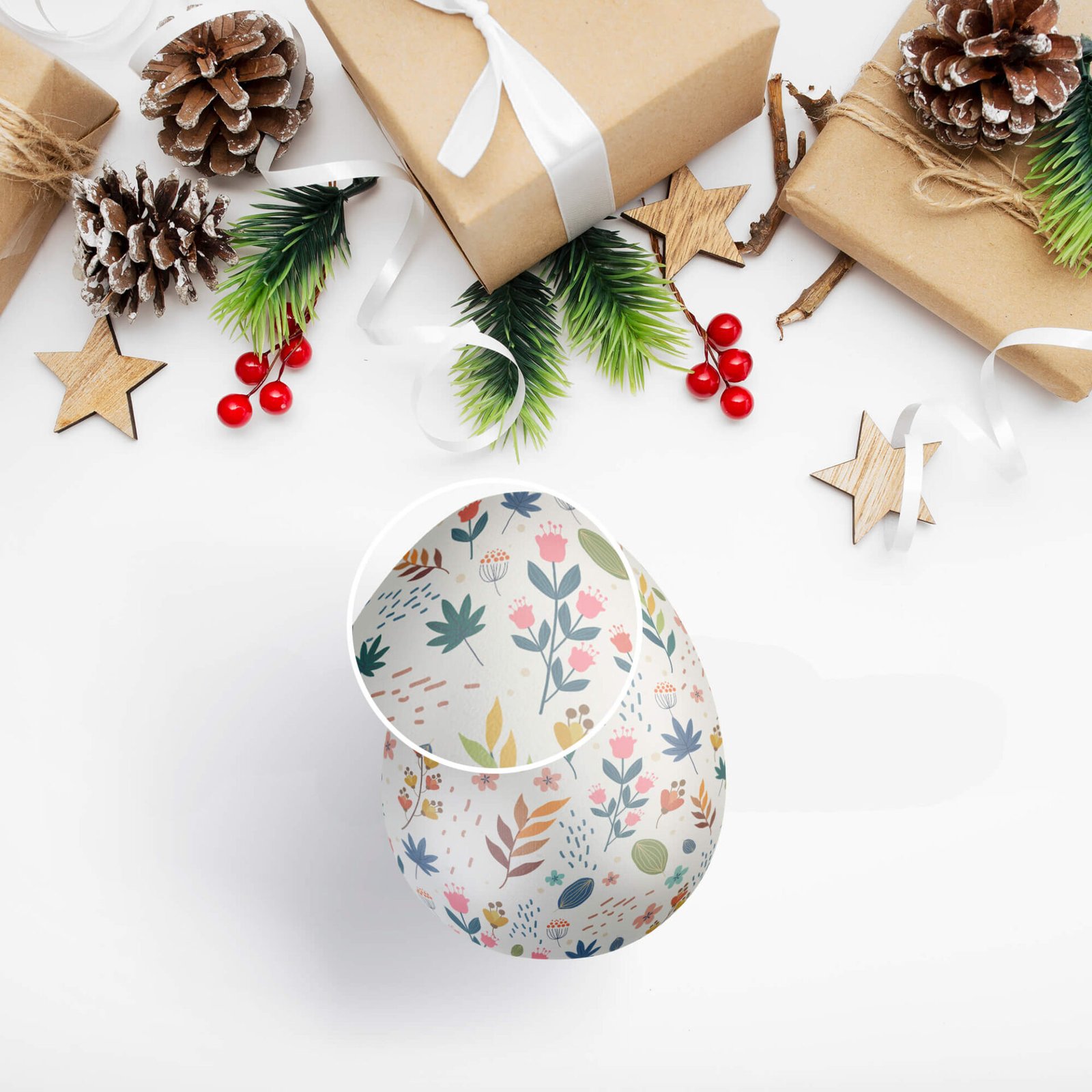 Free Easter Egg Mockup PSD Template - Mockup Den