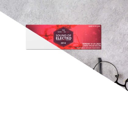 Free Season Ticket Mockup PSD Template- Mockup Den