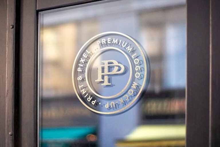 20+ Stunning Window Signage Mockup PSD Templates