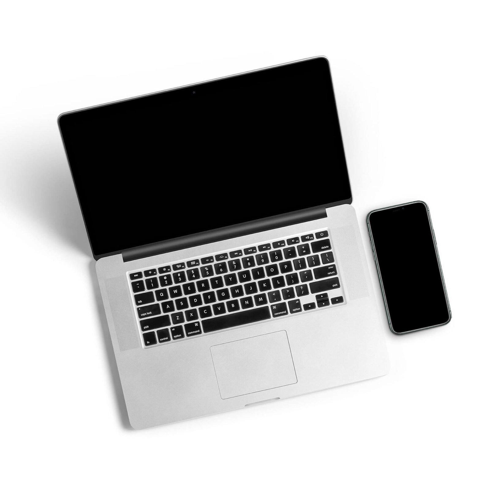 Free MacBook iPhone Mockup PSD Template - Mockup Den