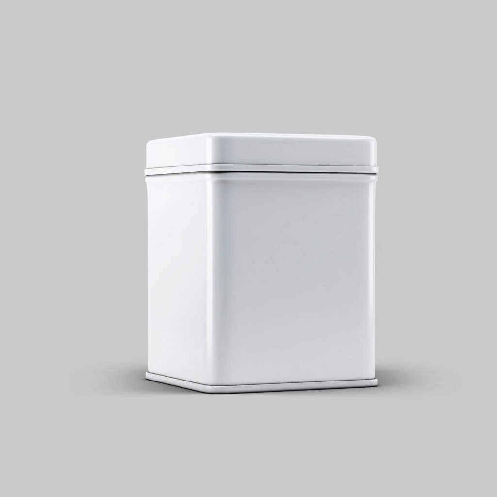 Free Metal Box Mockup PSD Template - Mockup Den