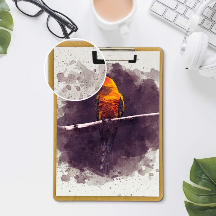 Free Drawing Mockup PSD Template - Mockup Den