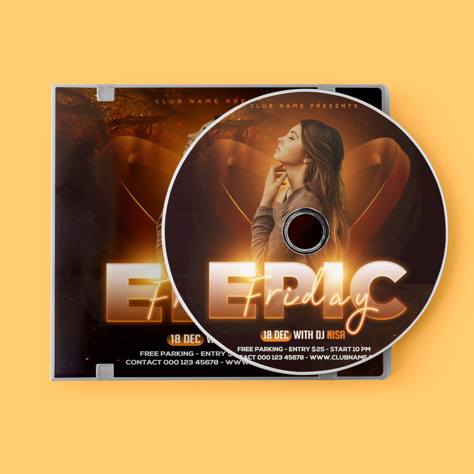 22+ Best Free Digipak CD Mockup PSD Templates - Mockup Den