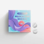 Free Medical Box Mockup PSD Template - Mockup Den