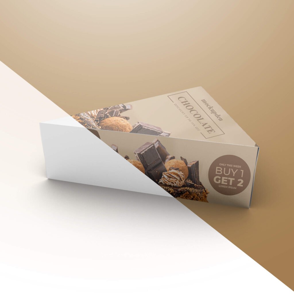 Free Pastry Box Mockup PSD Template - Mockup Den