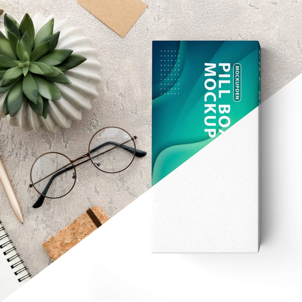 Best Medicine Box Mockup | 24+ Free PSD Medical Packaging Mockup