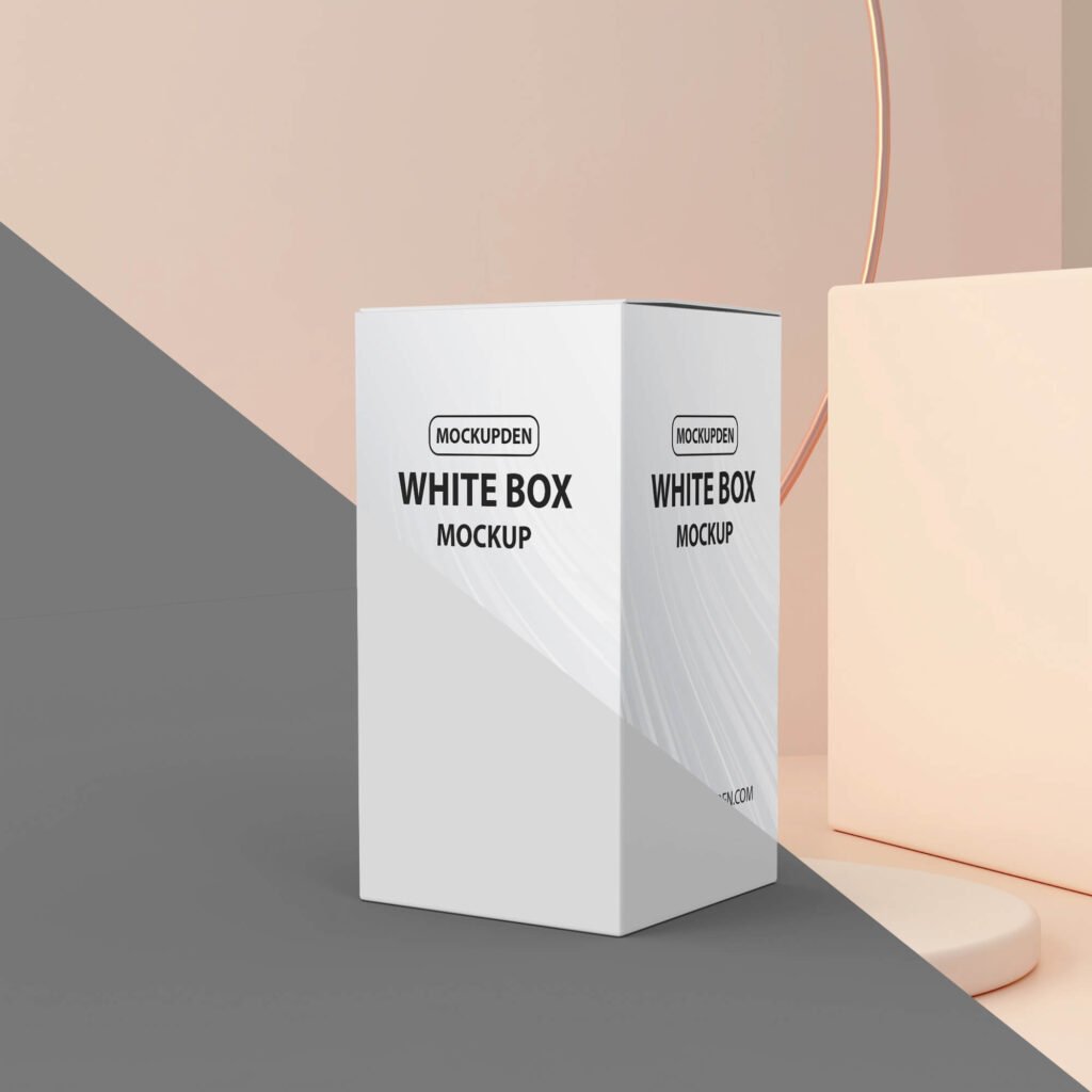 25+ Best Clean White Box Mockup PSD & AI Templates