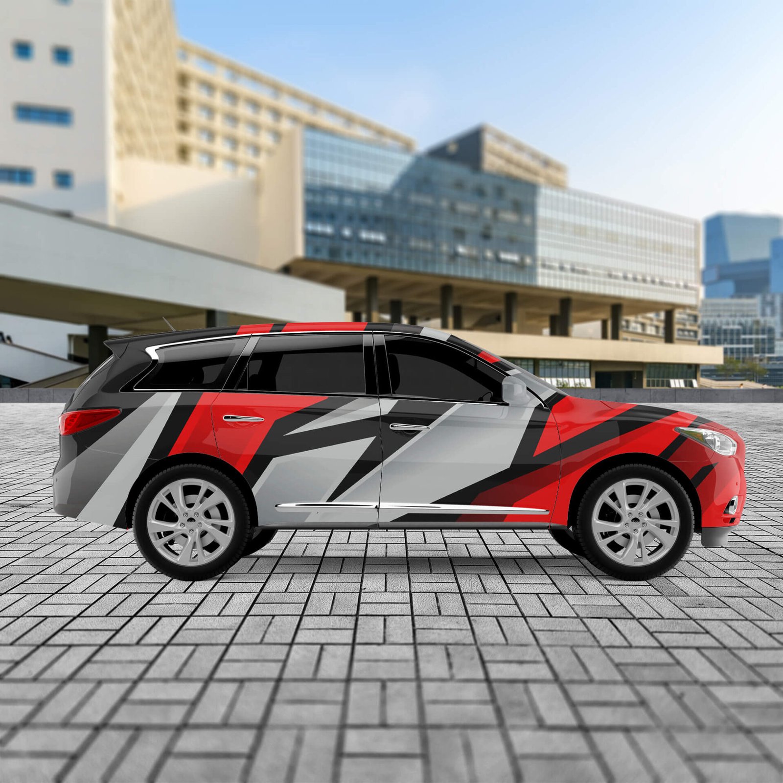 Free Auto Mockup PSD Template - Mockup Den