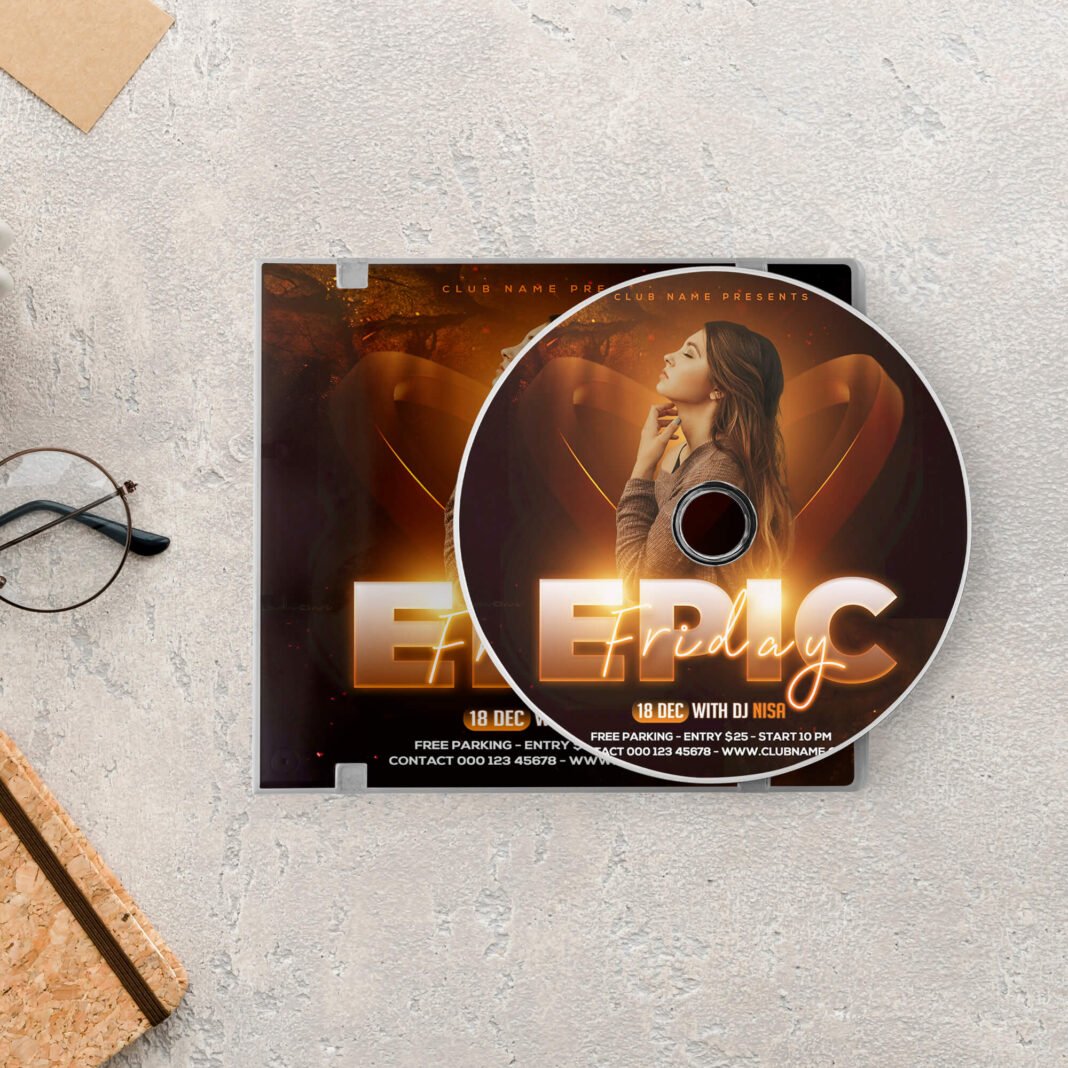 22+ Best Free Digipak CD Mockup PSD Templates - Mockup Den