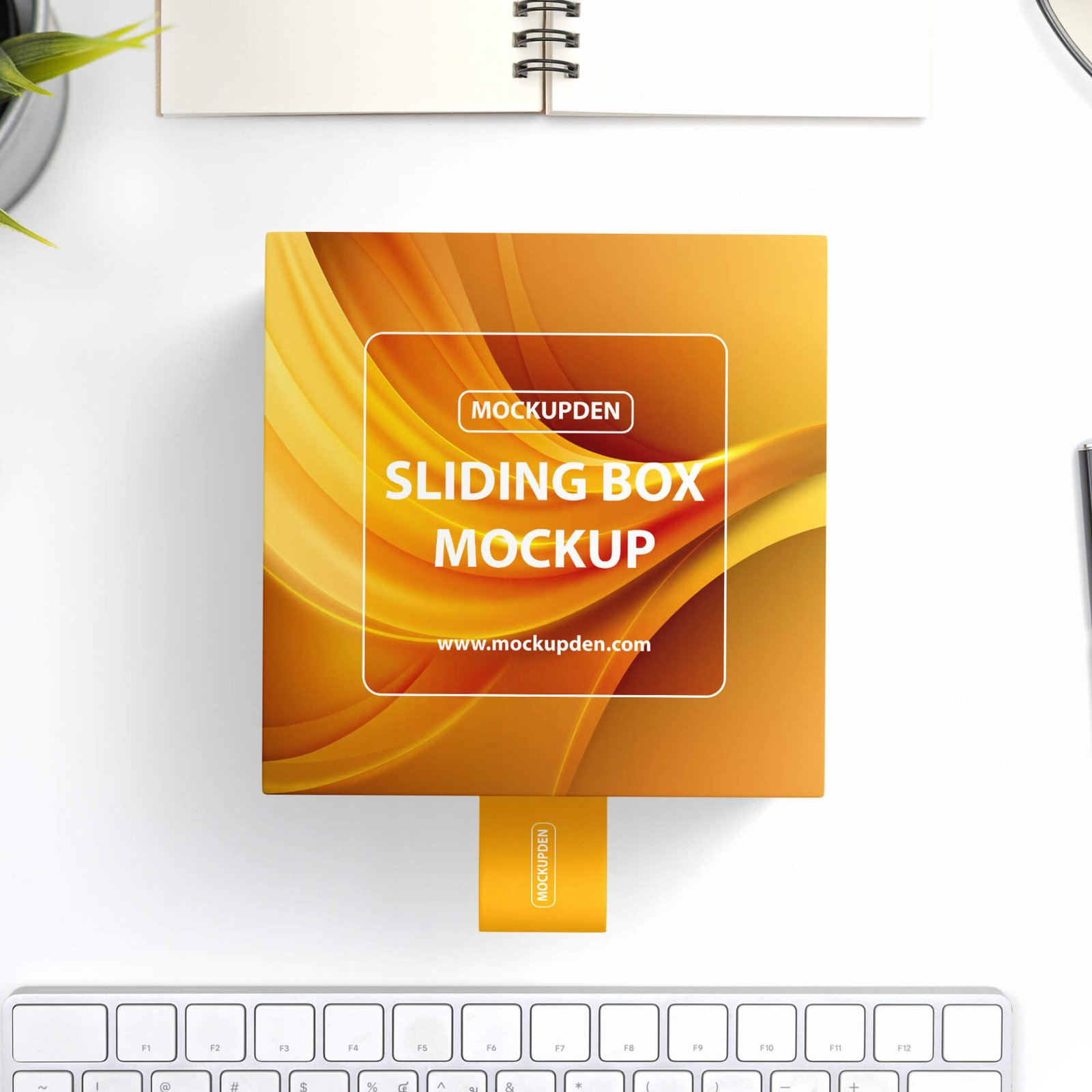 Free Sliding Box Mockup PSD Template - Mockup Den