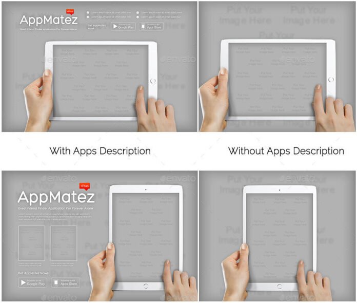 22+ Best Free Application Mockup PSD Templates - Mockup Den