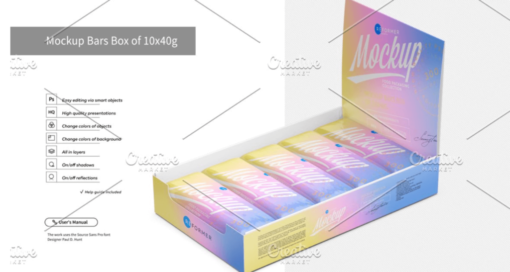 15+ Best Display Box Mockup PSD Design Presentation.