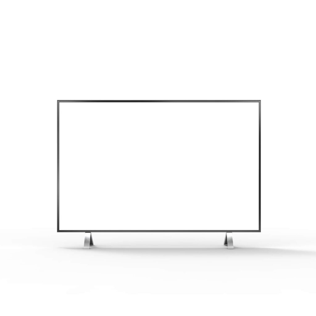 Free TV Screen Mockup PSD Template - Mockup Den