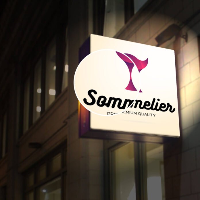 Free Bar Sign Mockup PSD Template - Mockup Den