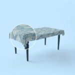 Free Table Cover Mockup PSD Template - Mockup Den
