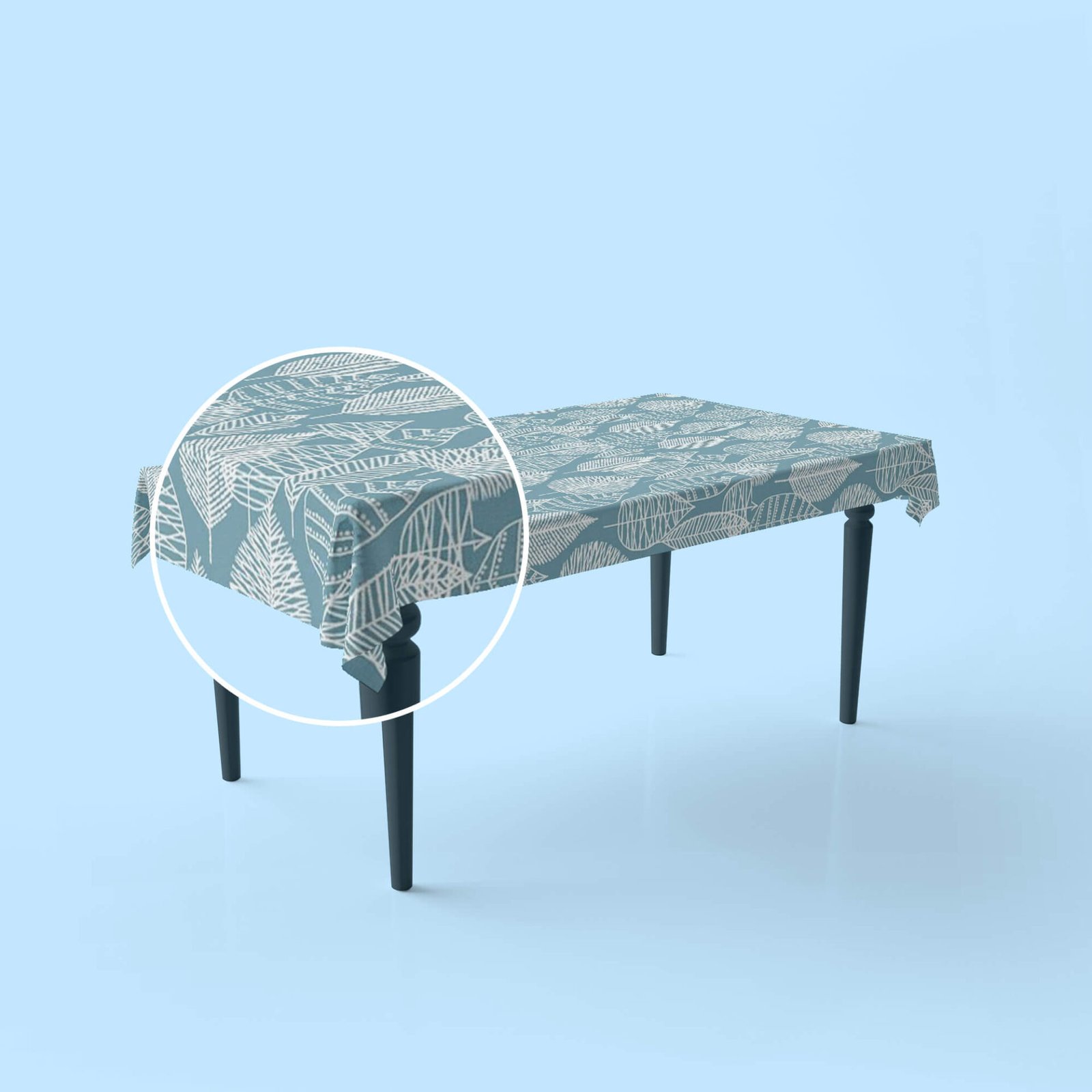 Free Table Cover Mockup PSD Template - Mockup Den