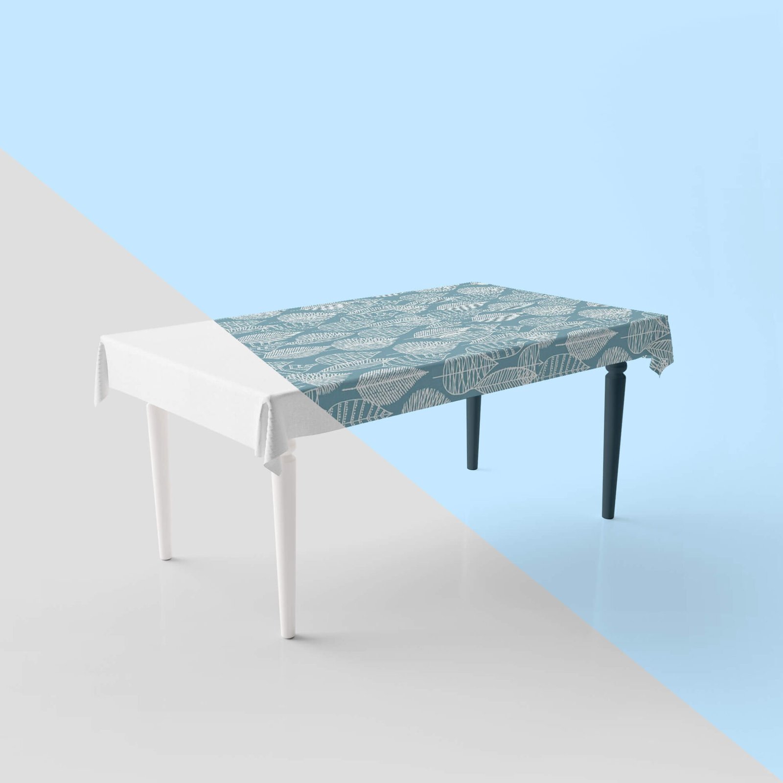 Free Table Cover Mockup PSD Template - Mockup Den