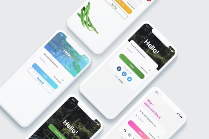 24+ Fantastic UI Screen Mockup PSD Templates - Mockup Den