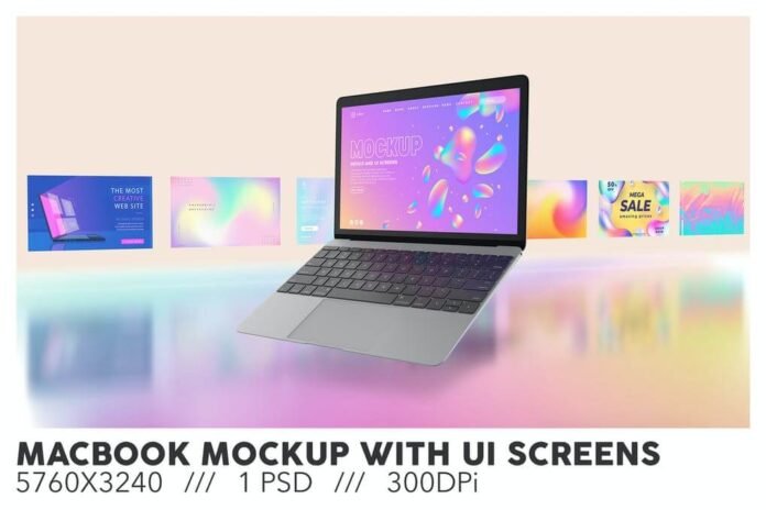 27+ Fantastic Mac Screen Mockup PSD For Presentation