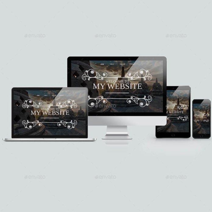 20+ Best Website Screen Mockup PSD Templates - Mockup Den