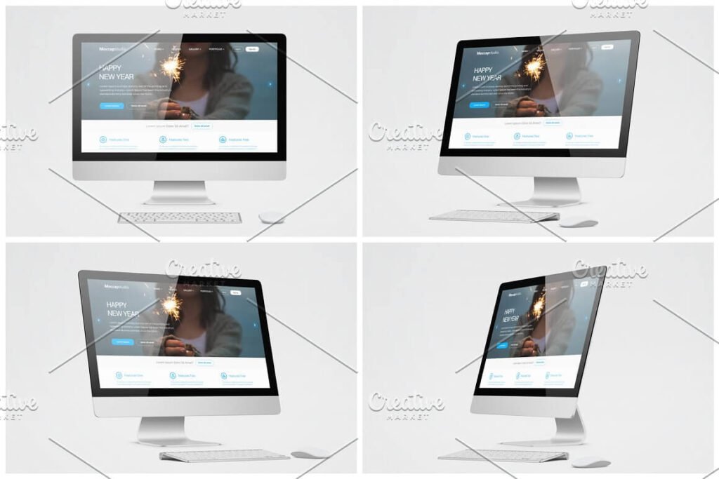 27+ Fantastic Mac Screen Mockup PSD For Presentation