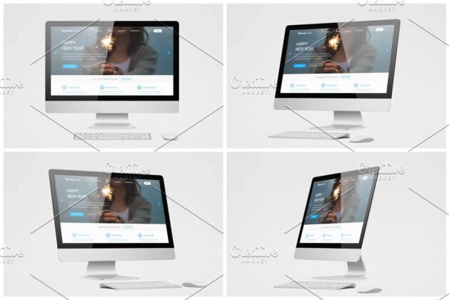 27+ Fantastic Mac Screen Mockup PSD For Presentation