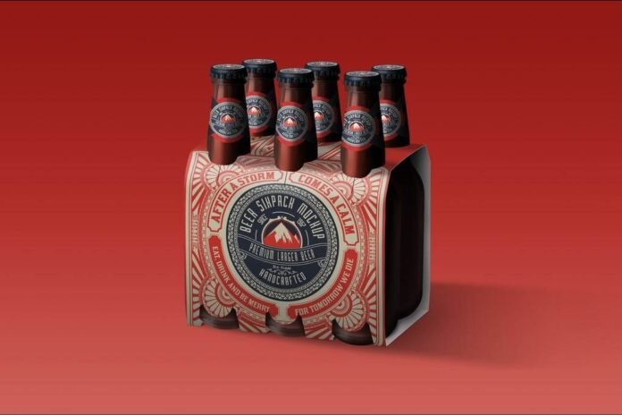 15+ Best FREE Beer Box Mockup PSD Templates - Mockup Den