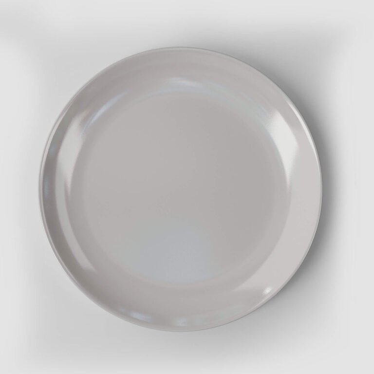 Free Plate Mockup PSD Template