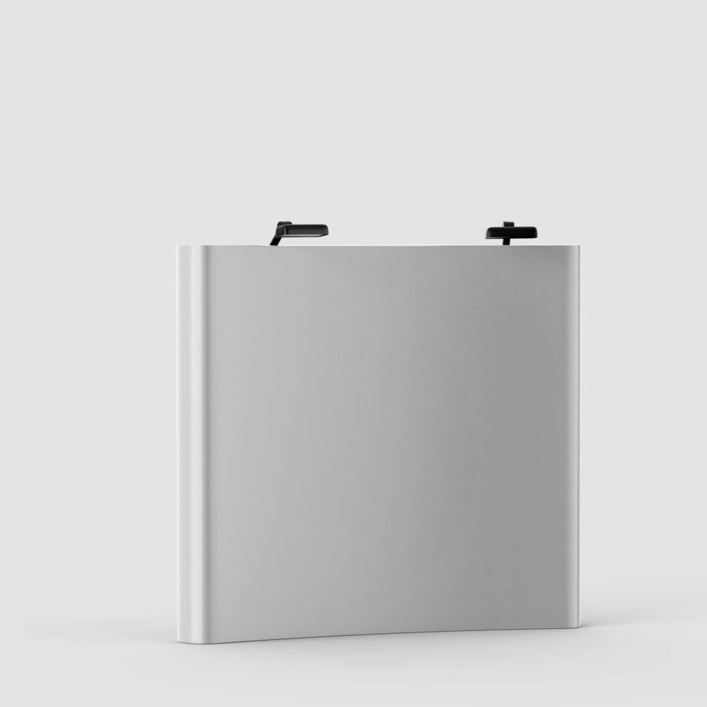Free Pop Up Stand Mockup PSD Template - Mockup Den