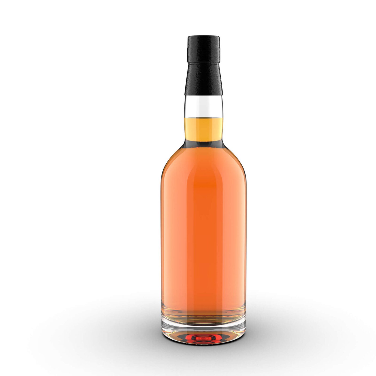 Free Rum Bottle Mockup PSD Template - Mockup Den