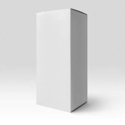 Free Syrup Box Packaging Mockup PSD Template - Mockup Den