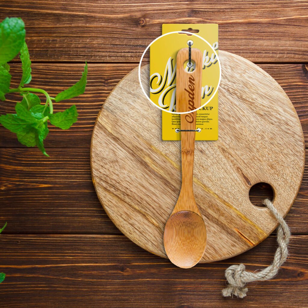 Free Spoon Mockup PSD Template - Mockup Den