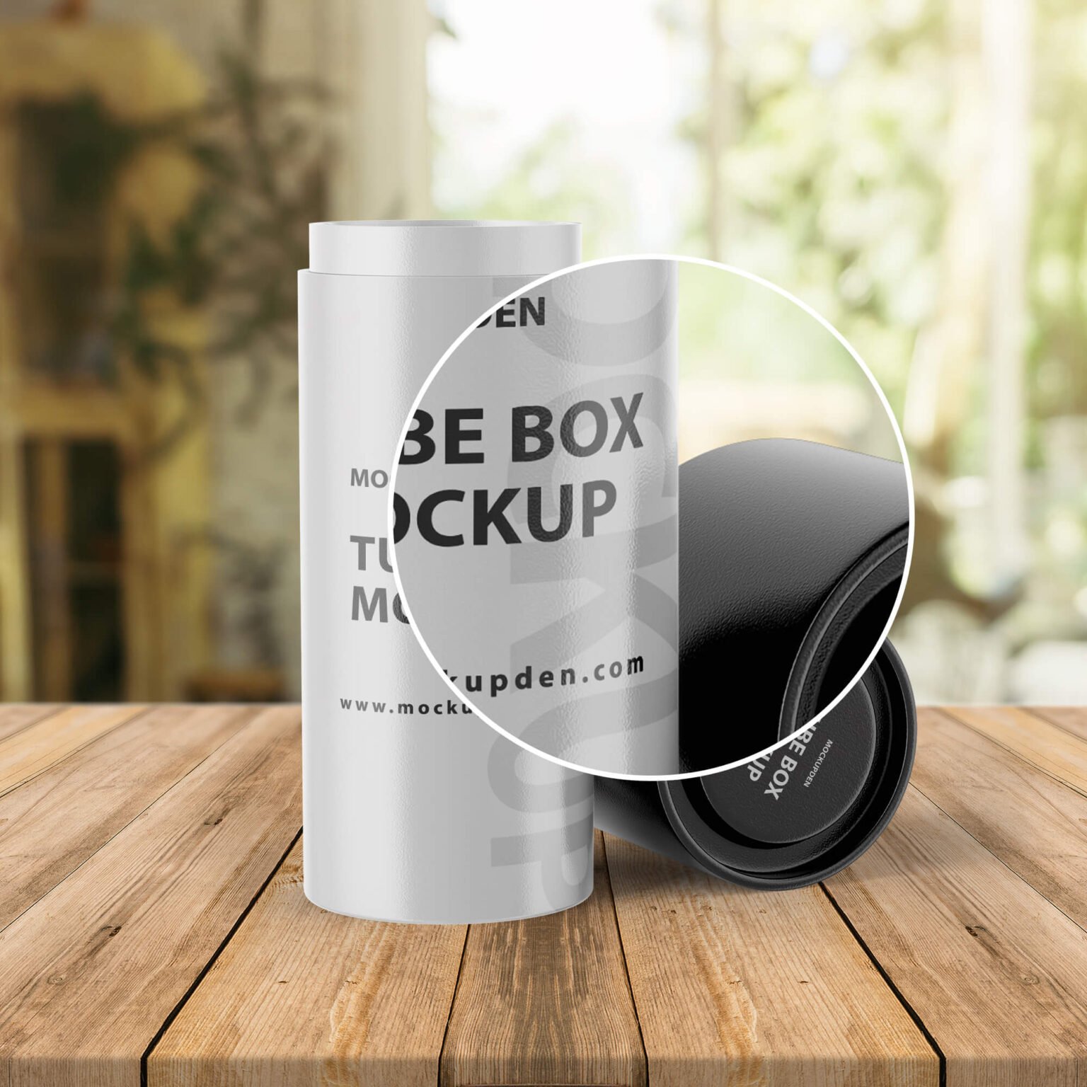 Free Tube Box Mockup PSD Template - Mockup Den