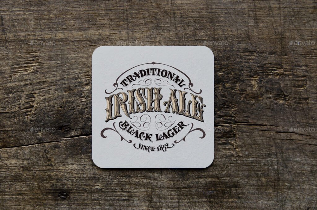 25+ Best Beer Mat Mockup Templates - Mockup Den