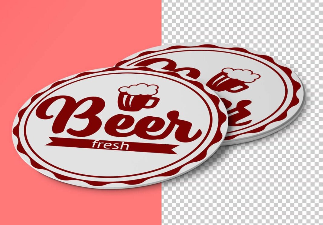 25+ Best Beer Mat Mockup Templates - Mockup Den