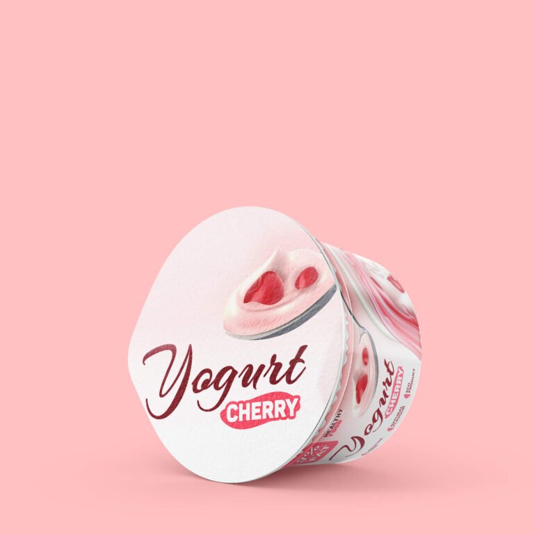 Free Yogurt Packaging Mockup PSD Template - Mockup Den