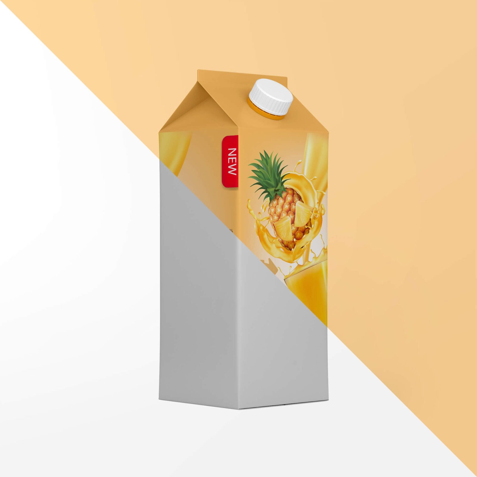 Free Juice Box Mockup PSD Template - Mockup Den