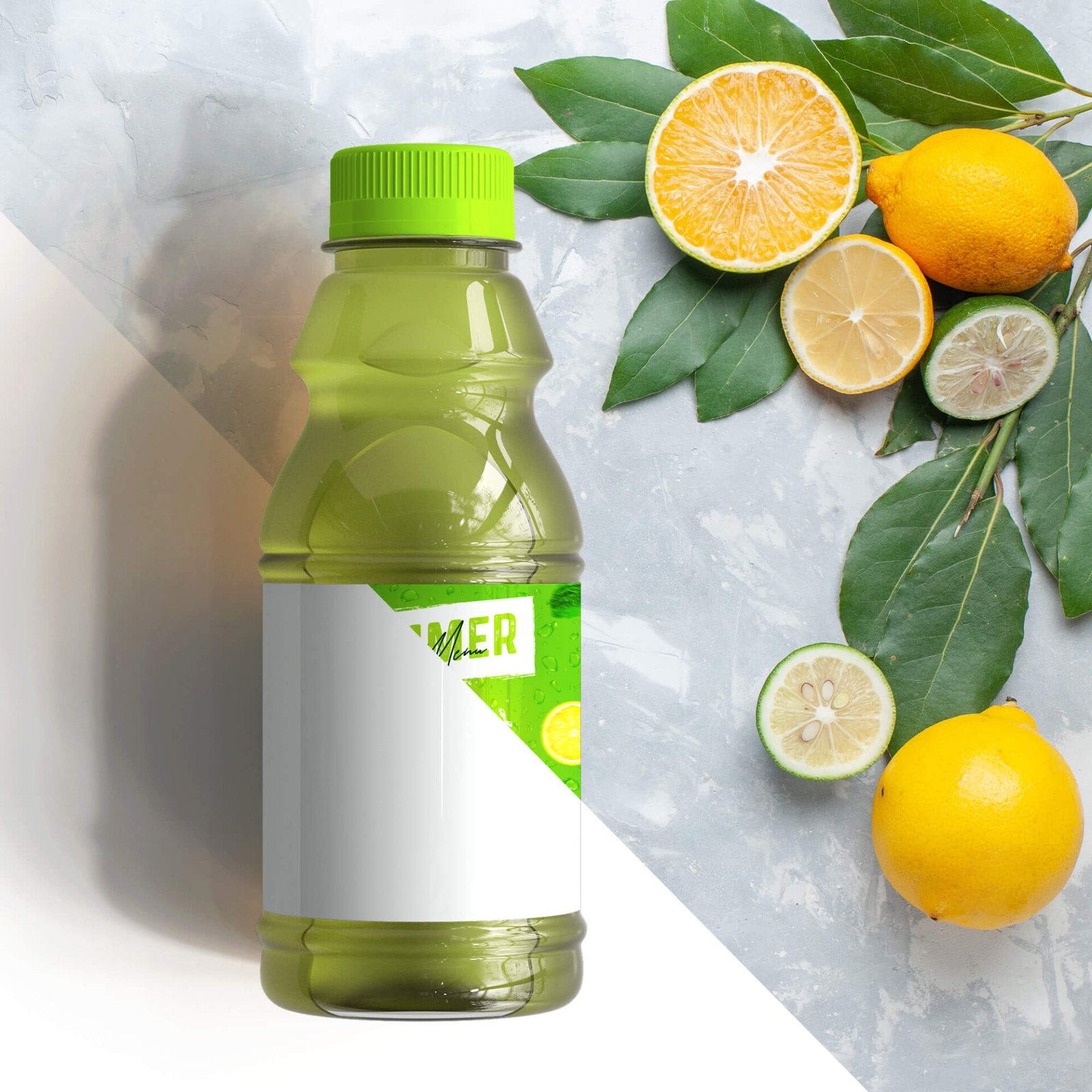 Free Soda Bottle Mockup PSD Template - Mockup Den