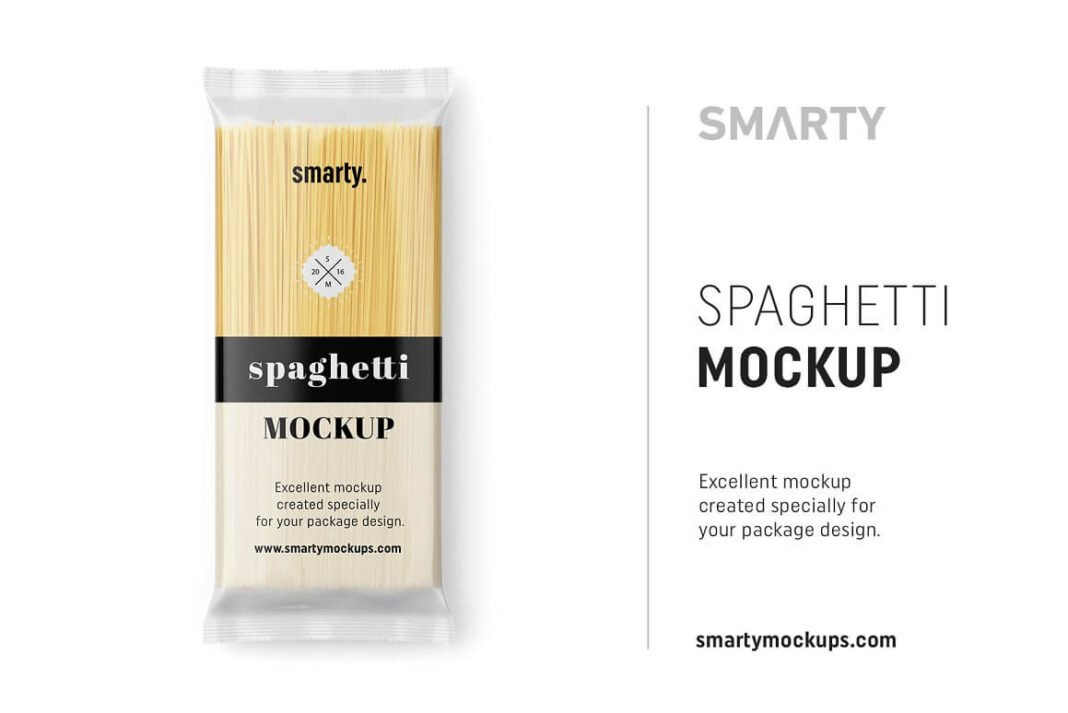24+ Best Pasta Packaging Mockup PSD Templates - Mockup Den
