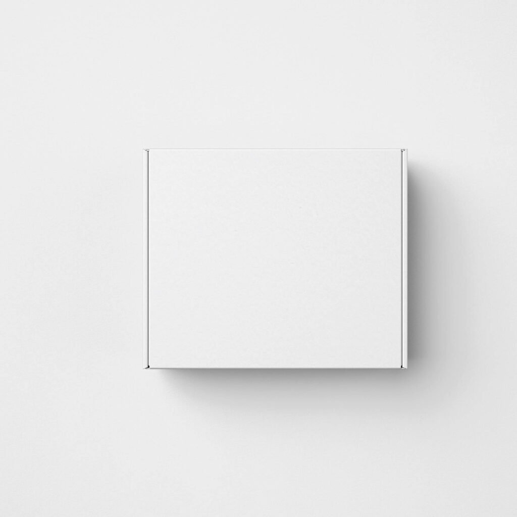 Free Bakery Box Mockup PSD