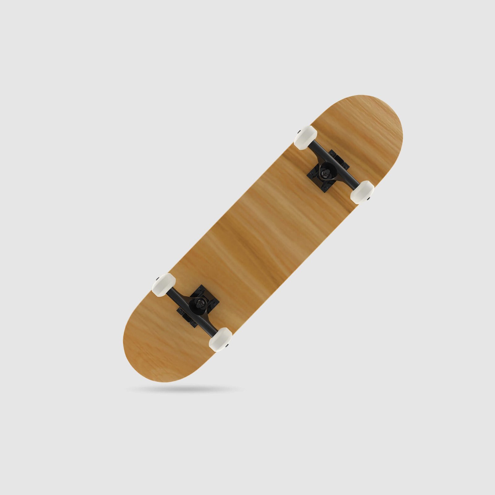 Free Longboard Mockup PSD Template - Mockup Den