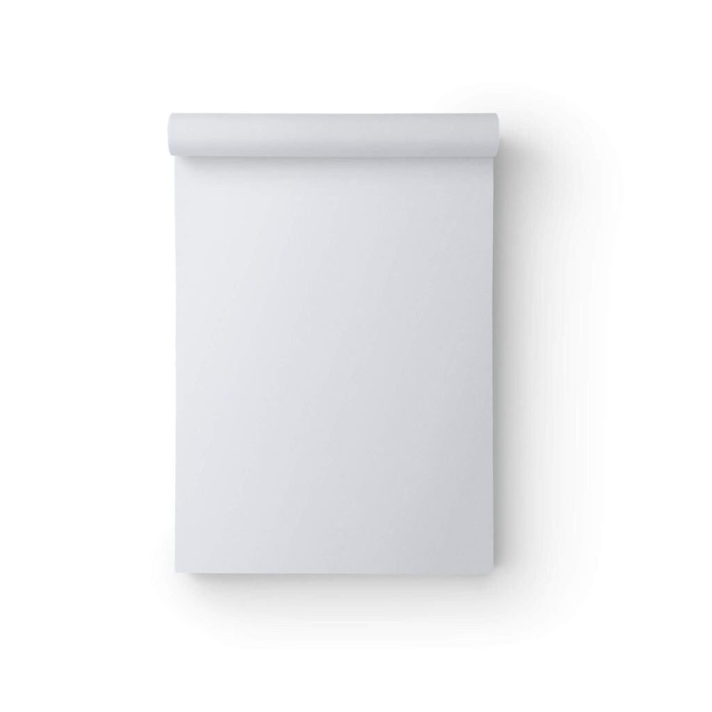 Free Writing Pad Mockup PSD Template - Mockup Den