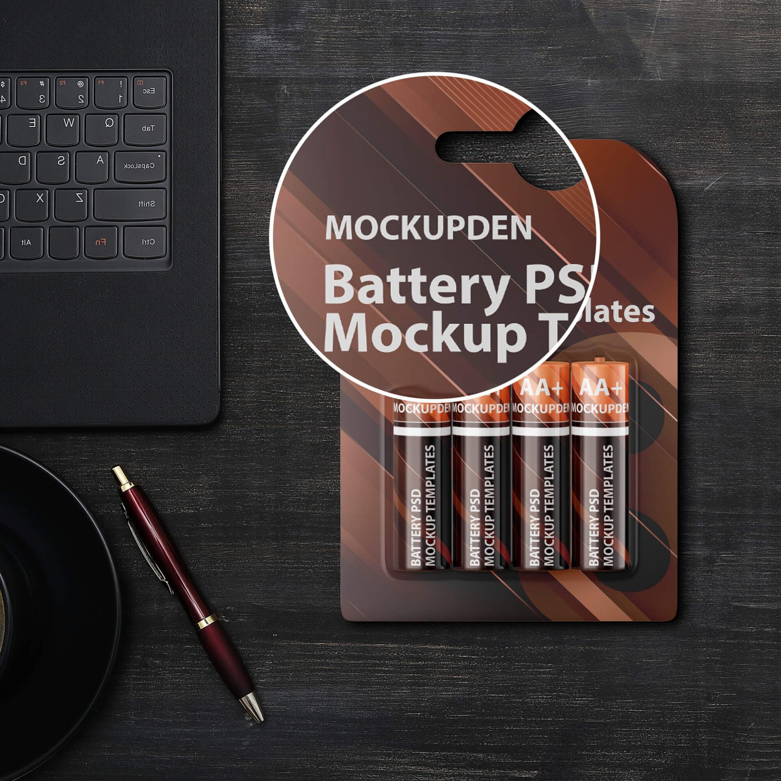 Free Battery PSD Mockup Templates - Mockup Den