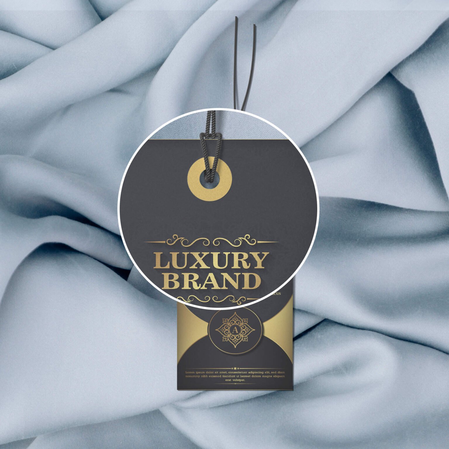 Free Etiket Mockup PSD Template - Mockup Den