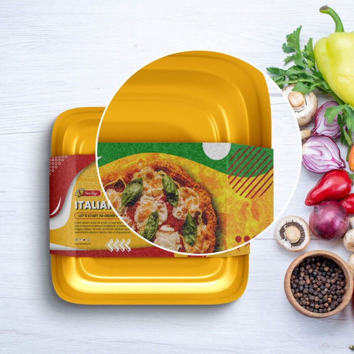 Free To Go Box Mockup PSD