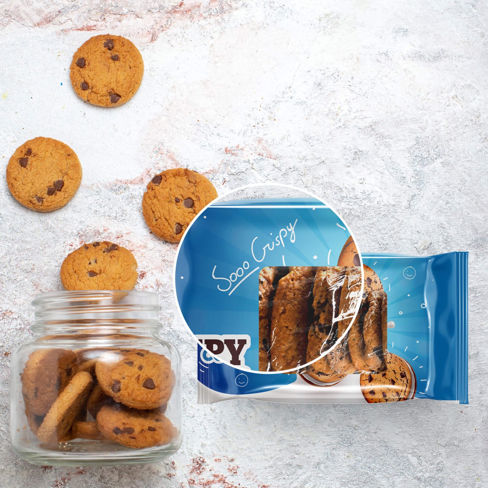 Free Transparent Packaging Mockup