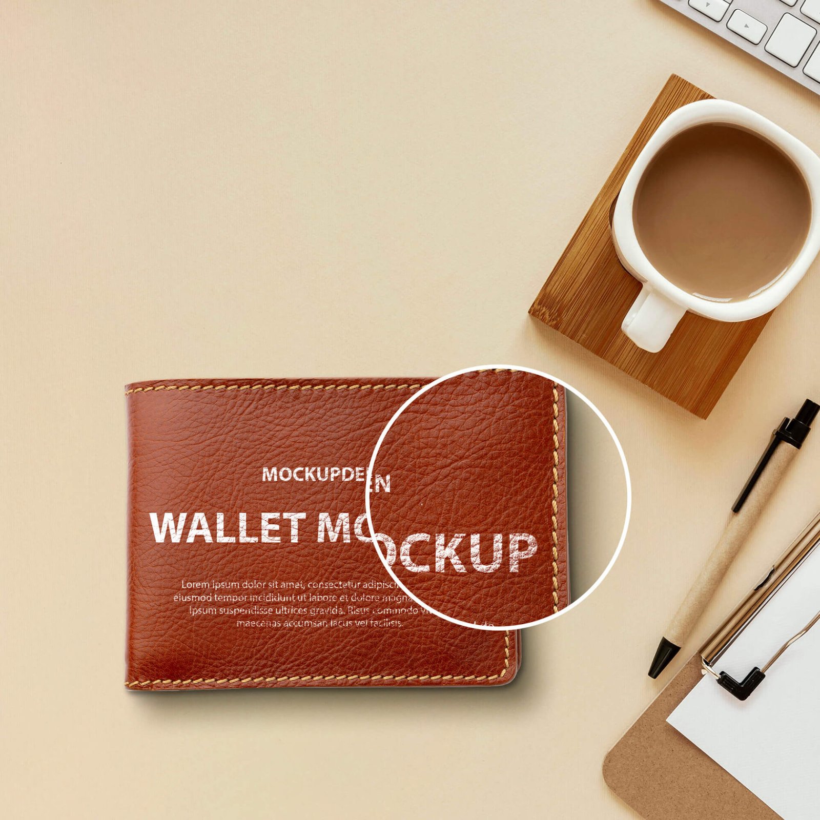 24+ Stylish Wallet Mockup PSD Templates - Mockup Den
