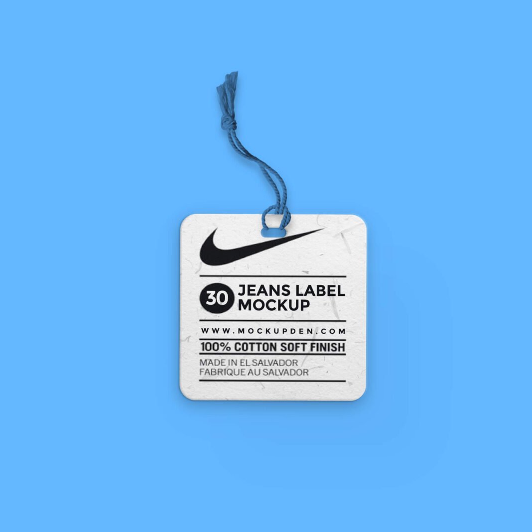 Label Mockup | 45+ Free Label & Hang Tag PSD Templates