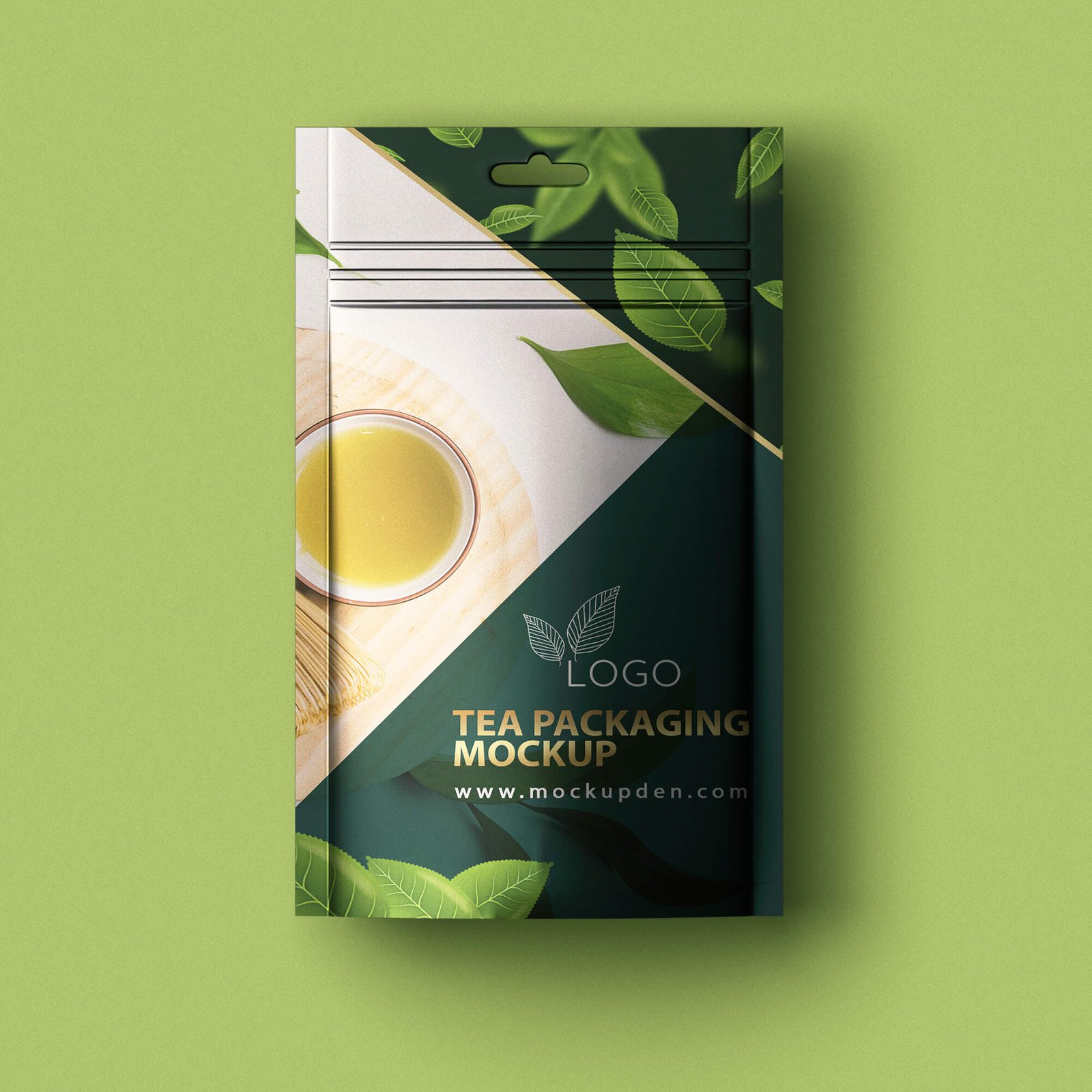 Free Tea Packaging Mockup PSD Template Mockup Den