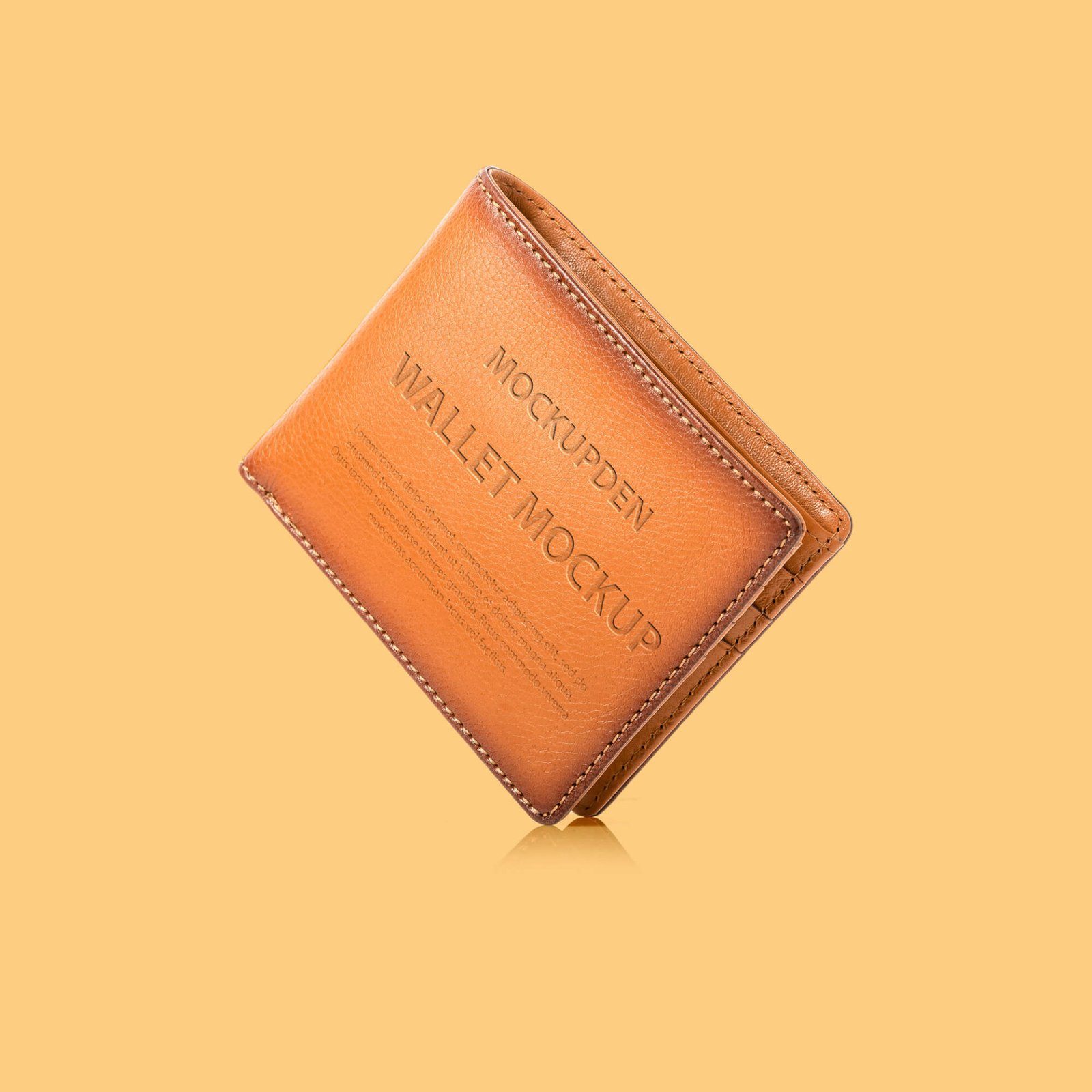 Free Leather Wallet Mockup PSD Template - Mockup Den